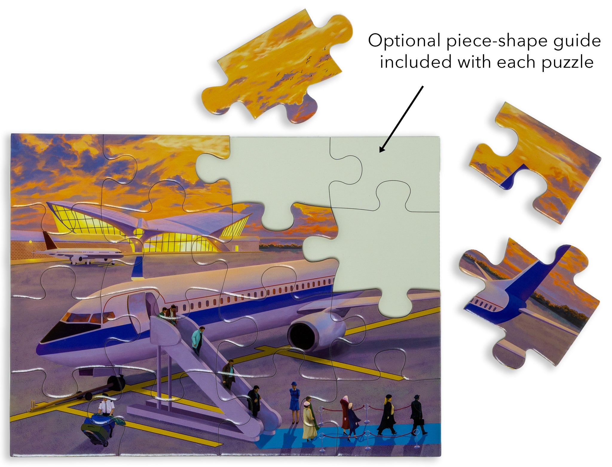 GOLDEN TRAVEL — 16 Piece – GoodDay Puzzles